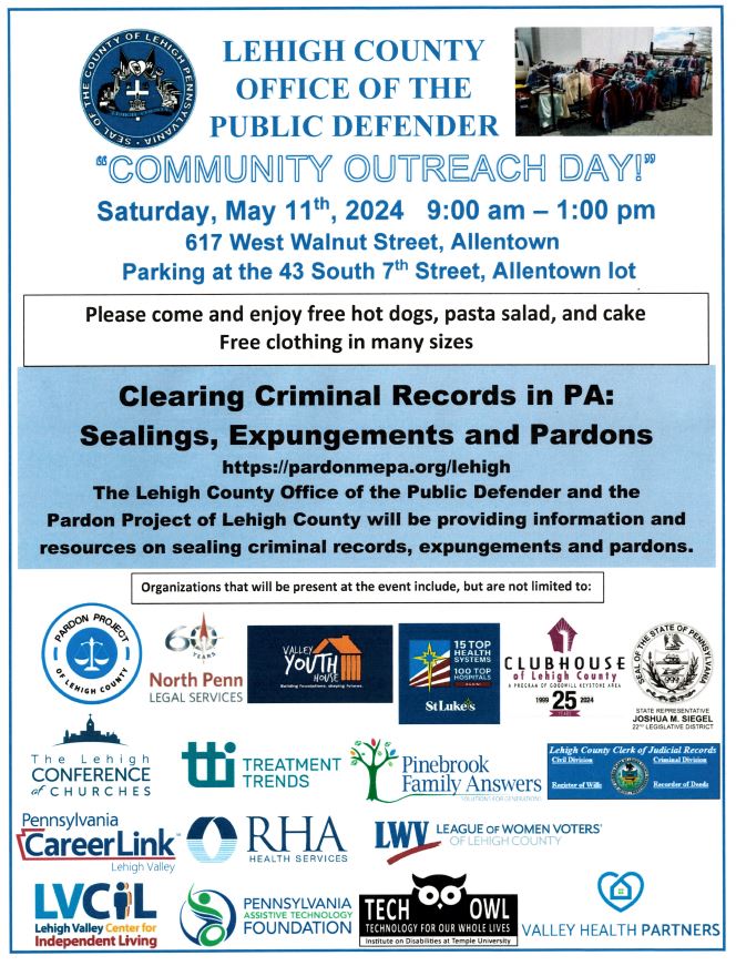 Office of the Public Defender, Lehigh County